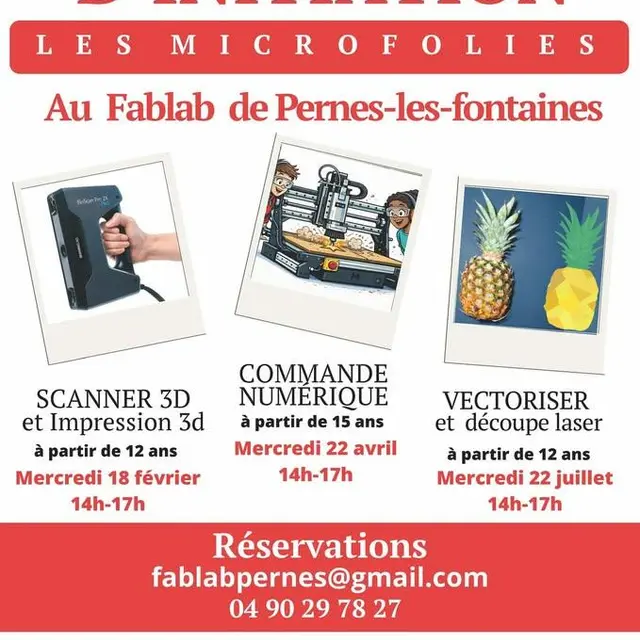 Fablab : Scanner et impression 3D (Pernes-les-Fontaines) | Provence ...