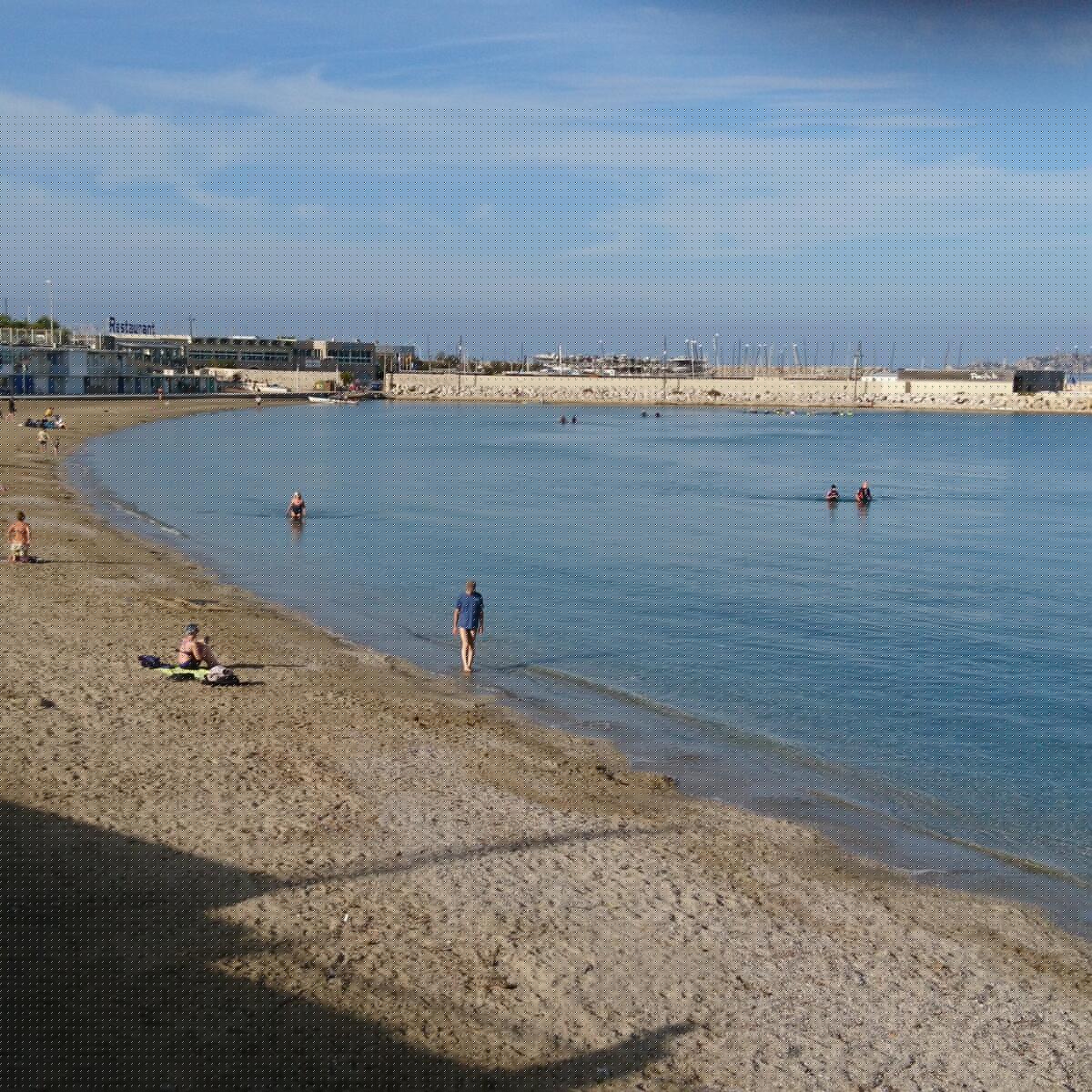 Beach of the Pointe Rouge (Marseille 8ème) | Provence-Alpes-Côte d'Azur ...