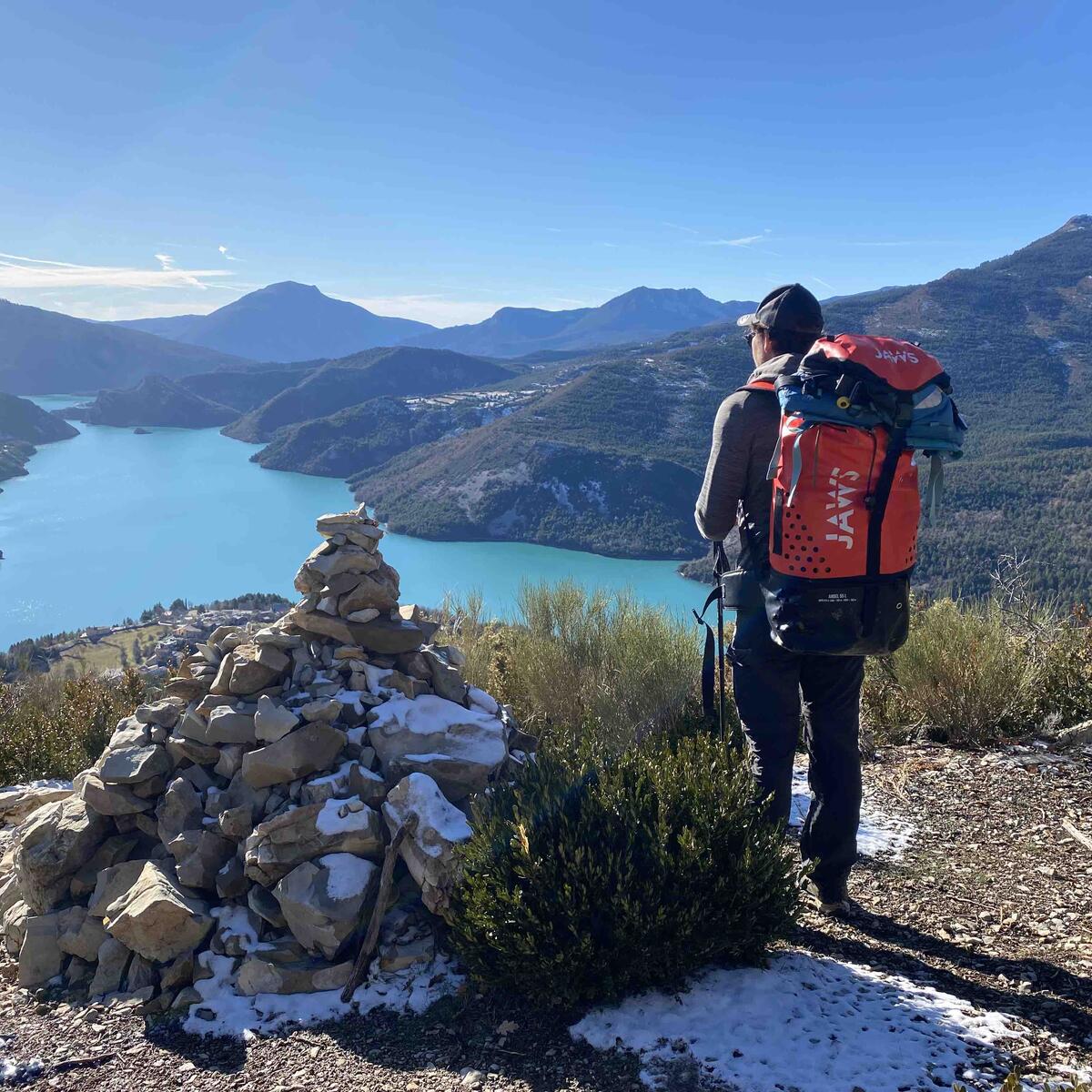 Aventure rando packraft autour du lac de Castillon (Saint-Julien-du ...