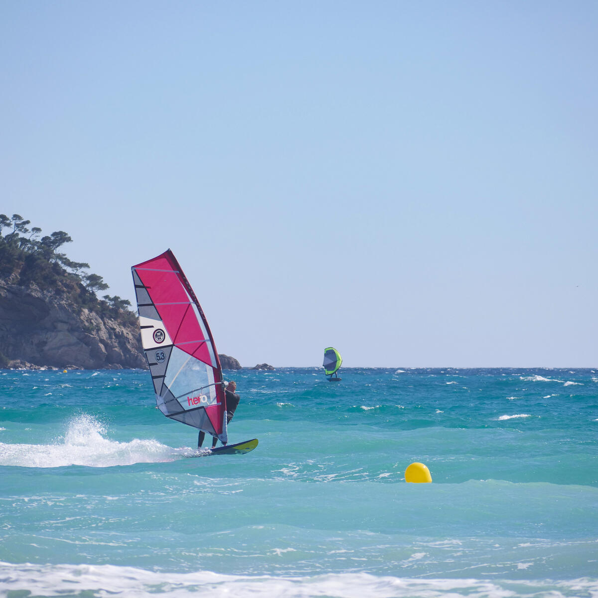 Spot de planche à voile des Lecques (Saint-Cyr-sur-Mer) | Provence ...