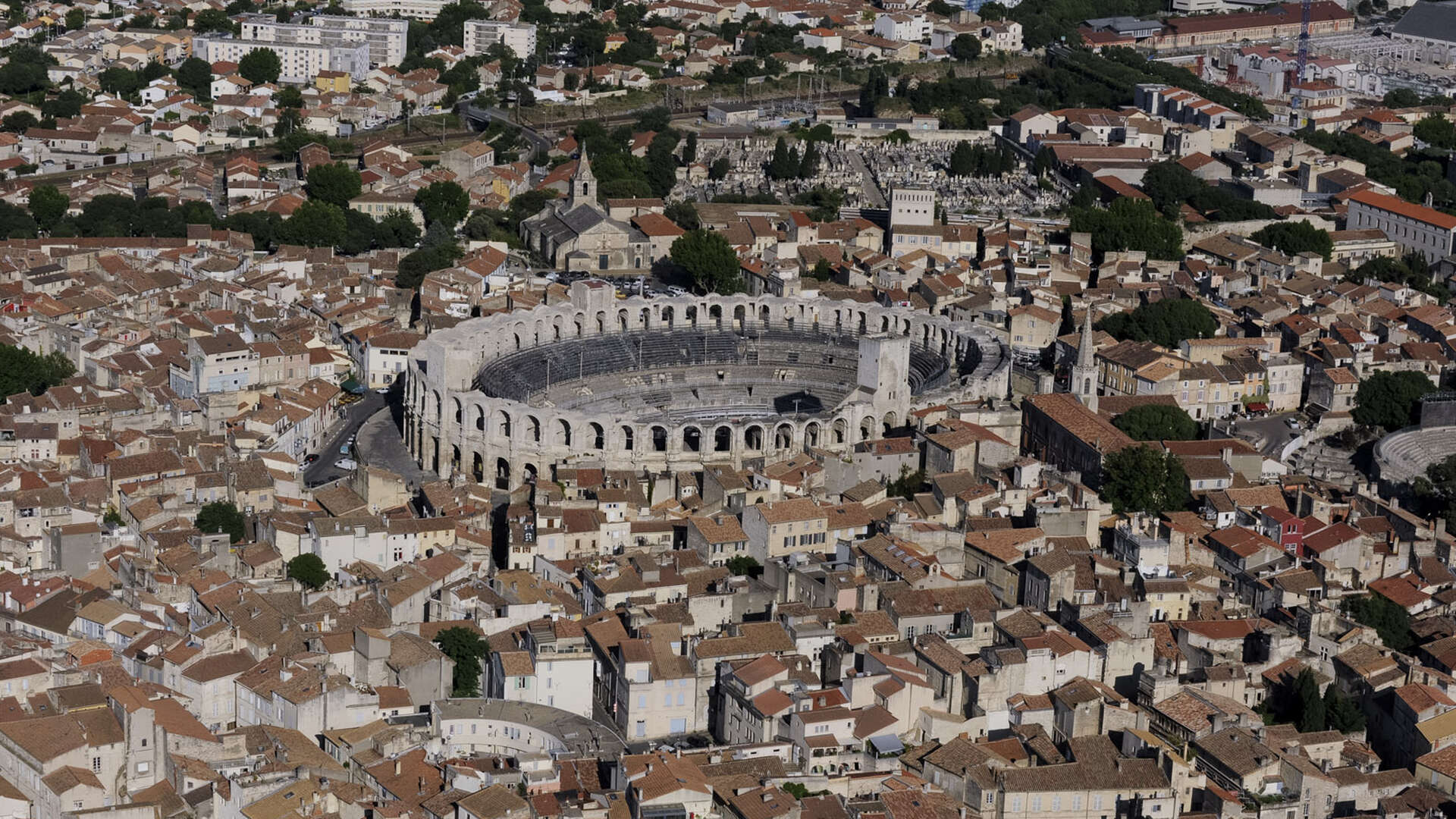 The Alyscamps necropolis and Saint Honnorat church (Arles) | Provence ...