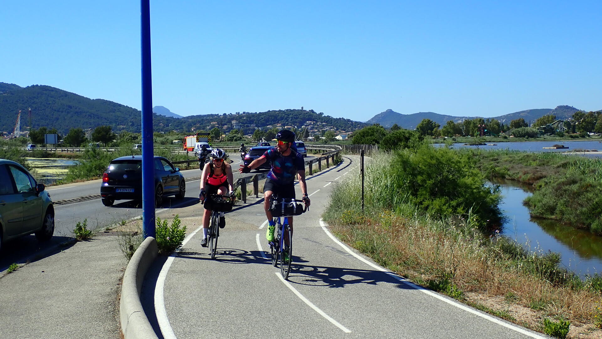 Le Parcours Cyclable du Littoral Varois – V65 / Etape 2 : Hyères > Port ...