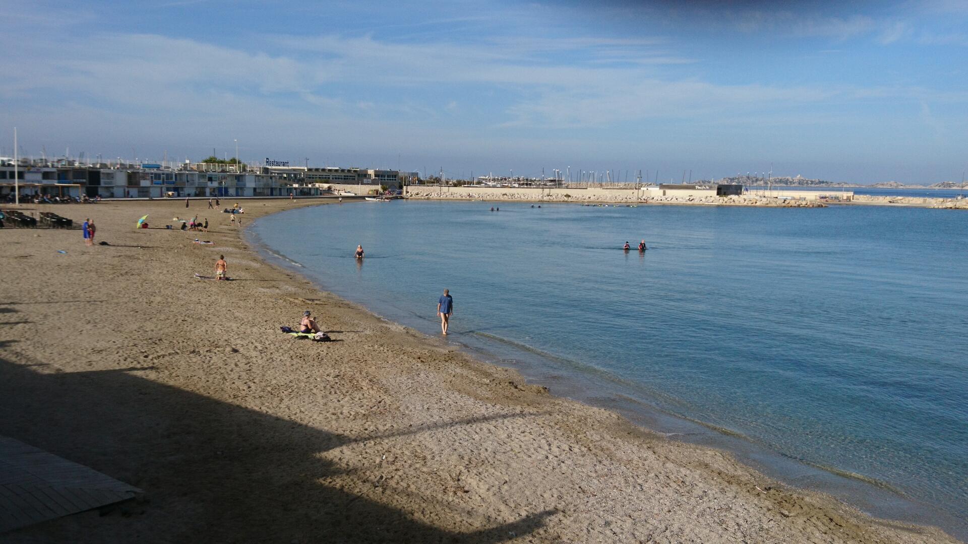 Beach of the Pointe Rouge (Marseille 8ème) | Marseille Tourism