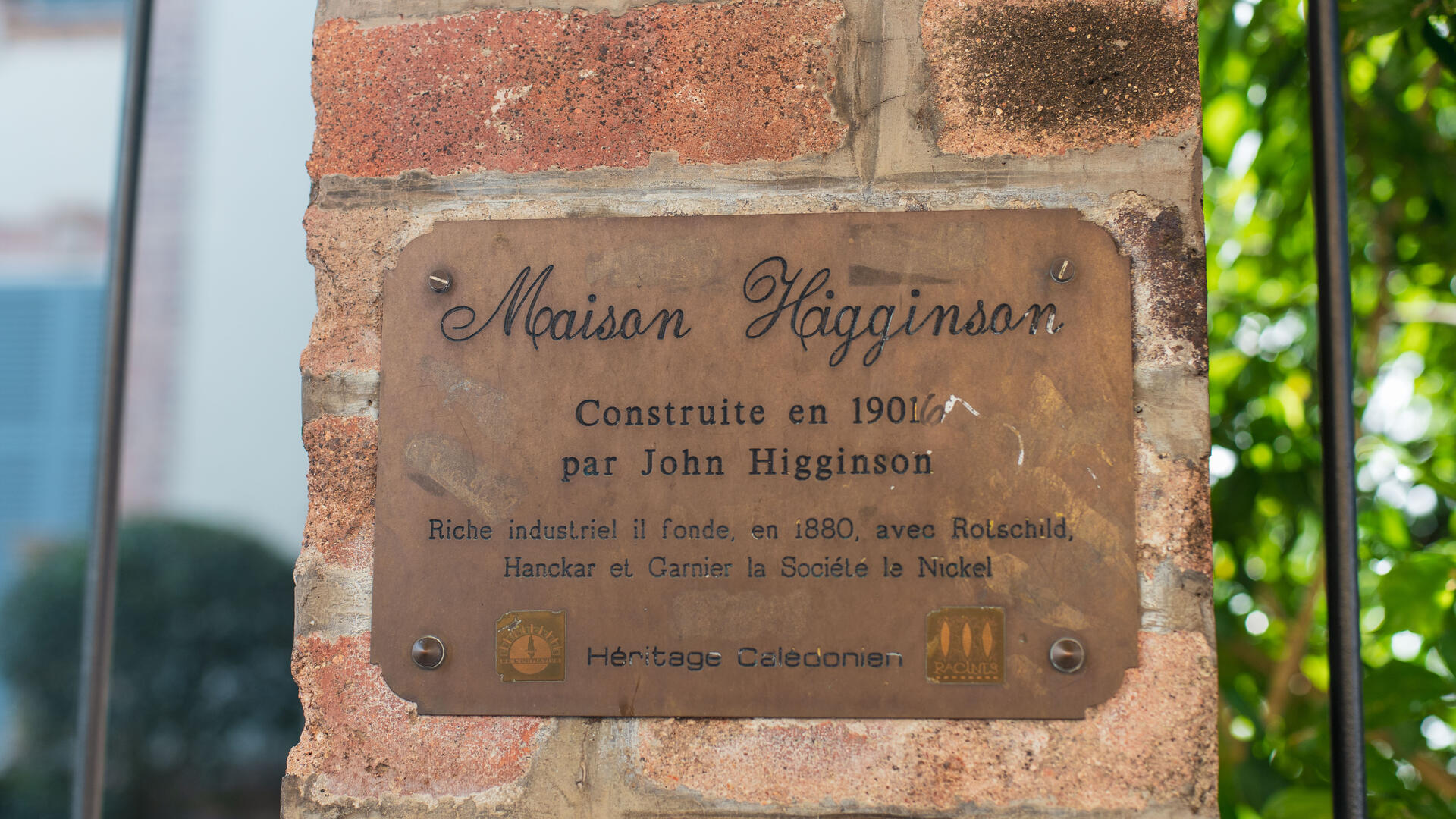 Maison Higginson (Nouméa) | Sud Tourisme Nouvelle-Calédonie
