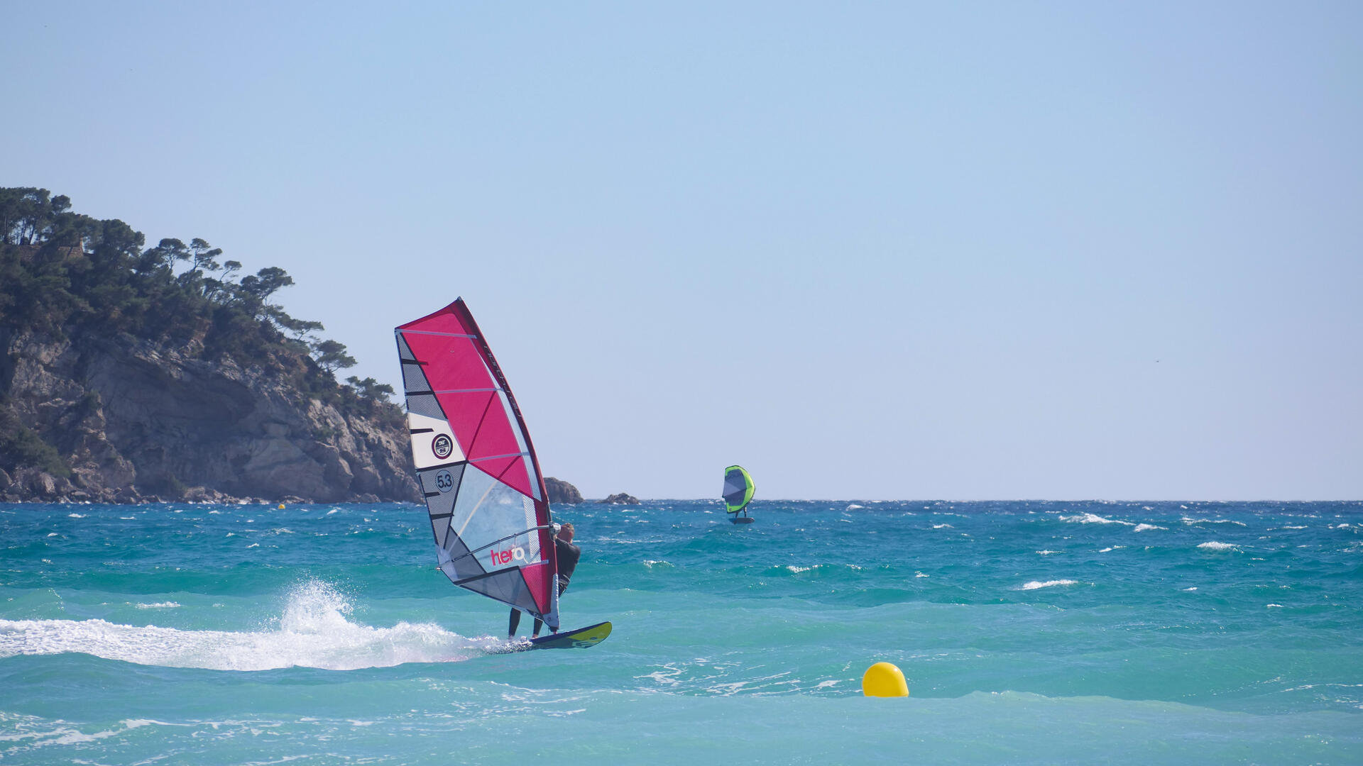 Spot de planche à voile des Lecques (Saint-Cyr-sur-Mer) | Provence ...