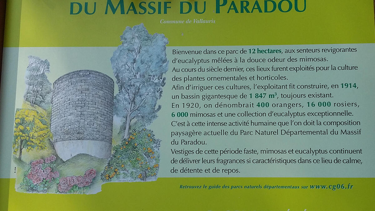 Parc départemental du Massif du Paradou (Vallauris) | Provence-Alpes ...