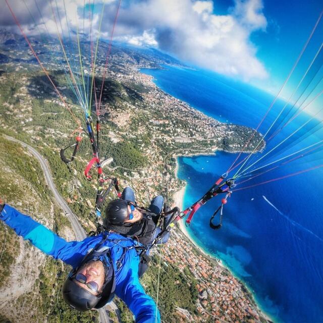Roquebrune Cap Martin Parapente (Roquebrune-Cap-Martin) | Provence ...